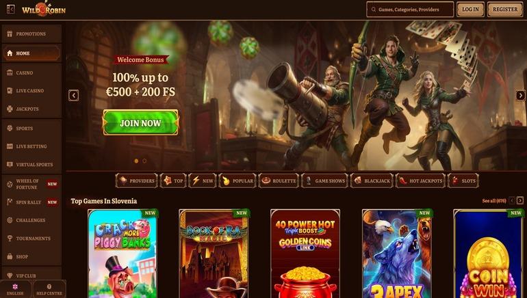 Get Your Cash Back at Wild Robin up to $200 - Online Casino Promotions ...