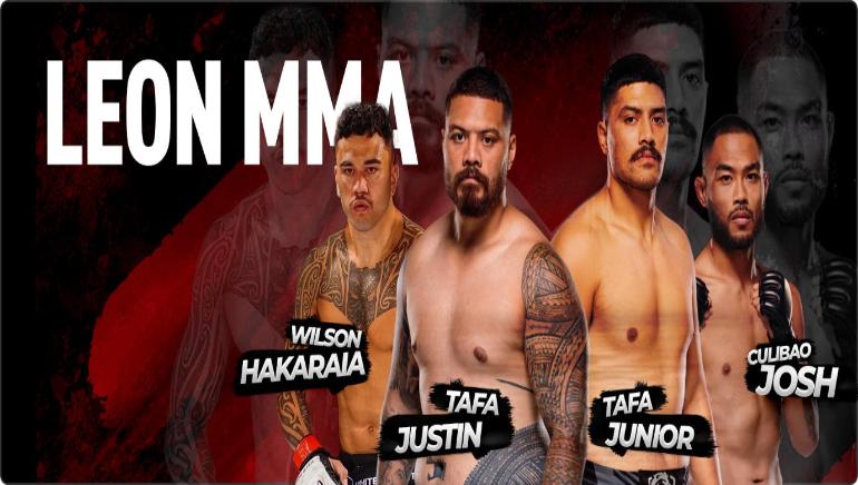 LEON Boosts Presence in MMA with Sponsorship of Four Fighters